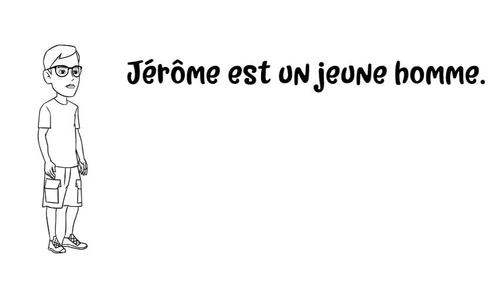 Beginning French Short Story Lesson plan Comprehensible Input L'homme ...