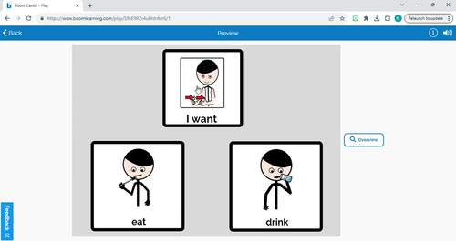 No Print AAC Food and Drink Communication Boards | TPT