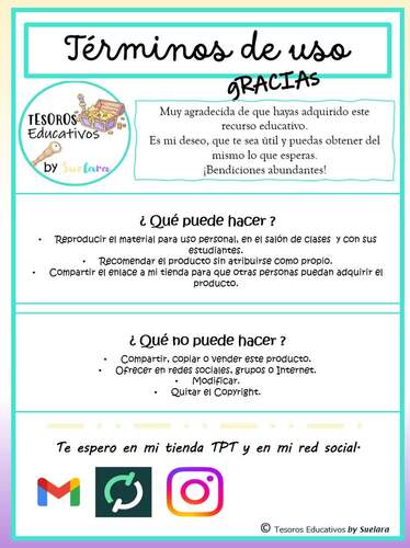 Las trisílabas. Divide las palabras en sílabas. by Tesoros Educativos