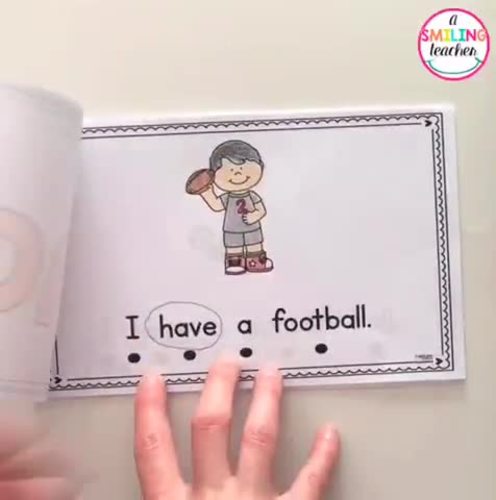 Sight Word Emergent Readers Set Two (Interactive) by A Smiling Teacher