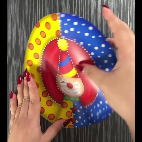 Moving Clown Craft | Interactive Circus Paper Craft for Kids | TPT