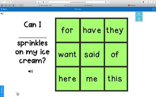 Spring Earth Day Sight Word Mystery Picture | Boom Cards™ by Hunt 4 ...