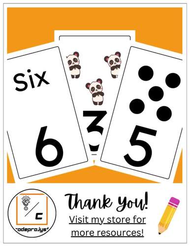 Bright Beginnings: Flashcards numbers 0-10 Play & Count Printable ...