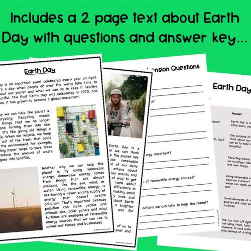 Earth Day Teaching Resources BUNDLE by Ciara's Classroom | TPT