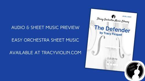 Easy Orchestra Sheet Music: The Defender | Original Composition by ...