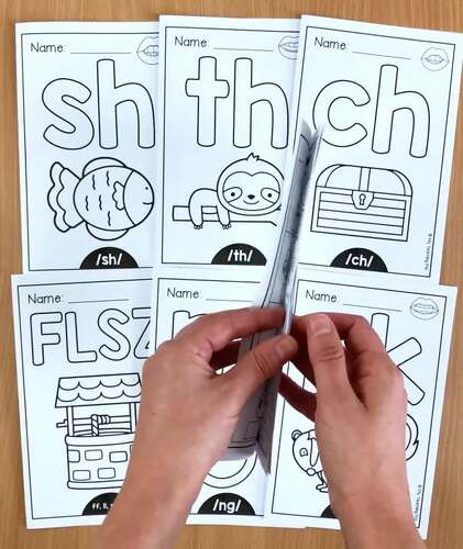 Digraph and FLSZ Phonics Books - Science of Reading Aligned - SET 3