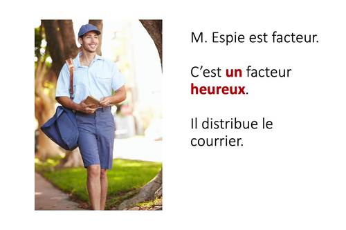 French Professions Les métiers et carrières PowerPoint and Curriculum