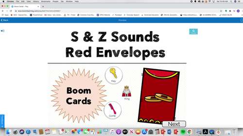 S & Z Articulation Boom Cards™ - Chinese New Year | TPT