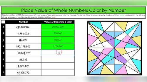GoMath 5th Grade Chapter 1 Digital and Printable Activities by Fifth ...