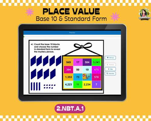 Base 10 & Standard Form - 2.NBT.A.1 by Wanderlust Designer | TPT