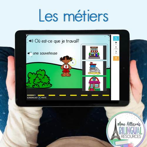 Les métiers de la communauté/ French community helper - digital bundle