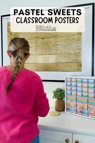 Pastel Sweets Classroom Decor | Classroom Posters - Editable! | TPT