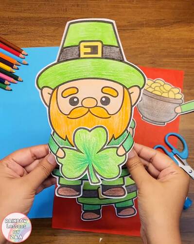 St Patricks Day Craft Kindergarten | Leprechaun Craft | St Patricks Day ...