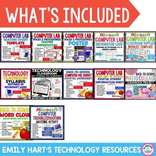 TECHNOLOGY APPLICATIONS COMPLETE COURSE - FULL YEAR COMPUTER BUNDLE ...