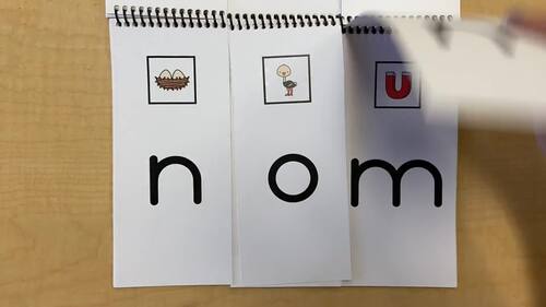 CVC Flip Book by Colorful In Primary | TPT