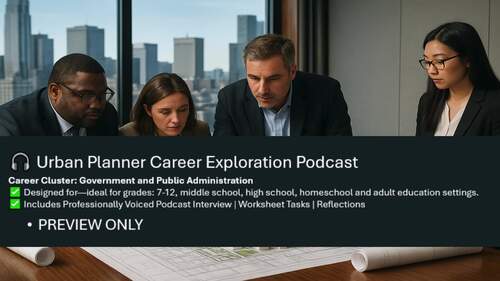 Career Urban Planner Podcast | Government & Public Administration