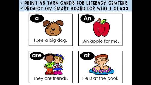 Science of Reading Literacy Centers Decodable Word Work, Sight Word ...