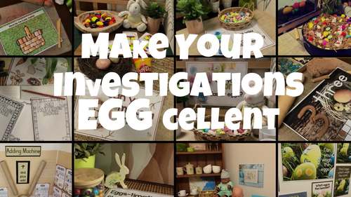 Easter Hands on Math Activities by My Teaching Cupboard | TPT