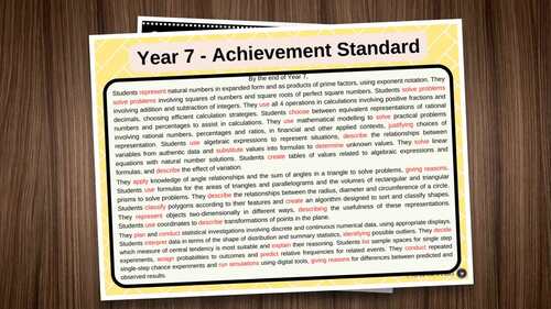 V9 MATHS Year 7 Learning goals/Intentions & Success Criteria - 100% ...