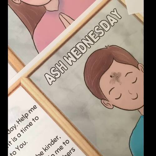 Ash Wednesday Lenten Promise Catholic Lent Activity Worksheet No Prep