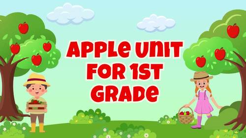 Engaging 1st Grade Apple Unit: Math, Science & Literacy Activities-Low Prep