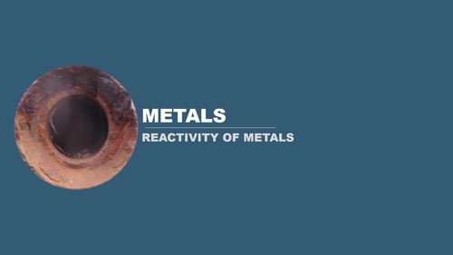 Metals - Factors Affecting Reactivity of Metals by Chem Cafe | TPT