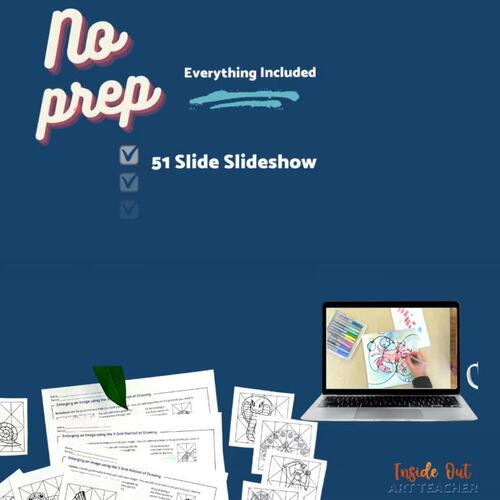 Neurographic Art Easy Doodle Drawing Project High School Art Lesson ...