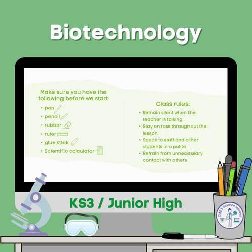 Biotechnology (KS3) by CMGs Science lessons | TPT