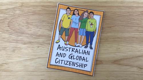 Australian and Global Citizenship Word Wall and Posters (Year 6 HASS)