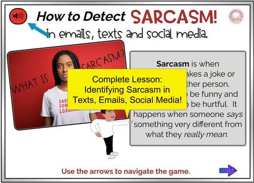 BOOM Detecting Sarcasm in emails, texts and social media | TPT