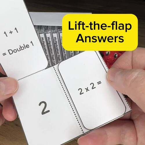 Multiplication Facts to 12 | Lift-the-Flap Flashcard Books & Answers ...