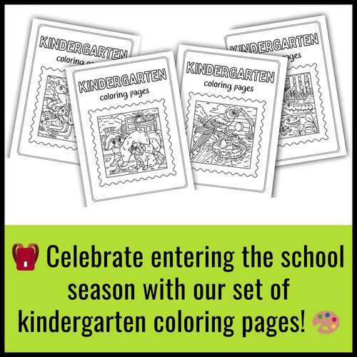 Kindergarten Coloring Pages | Back to school coloring sheets for ...
