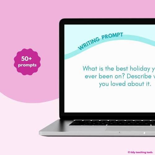 50+ Writing Prompts by tidy teaching tools | TPT