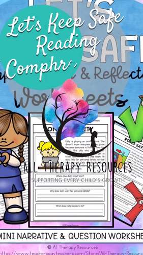 Let's Keep Safe - Reading Comprehension Worksheets - Online Road ...