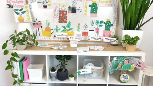 Urban Garden Themed Classroom Decor Bundle, Posters, Newsletter ...