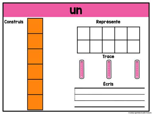 French Number Mats 0-20 | French Number Activities by Sprinkle it with ...