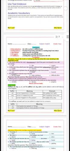 4th Grade Pearson Myview Unit 1 week 2 Practice Worksheets by Ahmed Younes