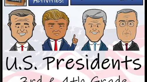 American Presidents Volume 4 Close Reading Comprehension Book | 3rd ...