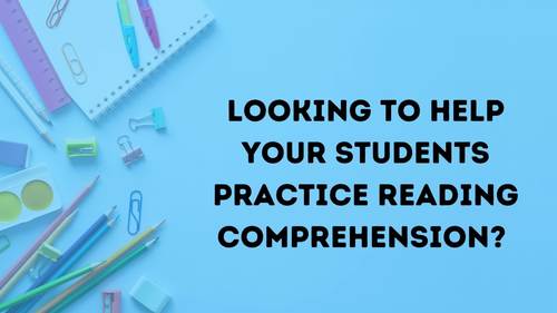 Reading Comprehension Question Stems Higher Order Thinking for Any Text