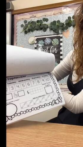 Calendar Math Packet Kindergarten by Mrstessierkindergarten | TPT