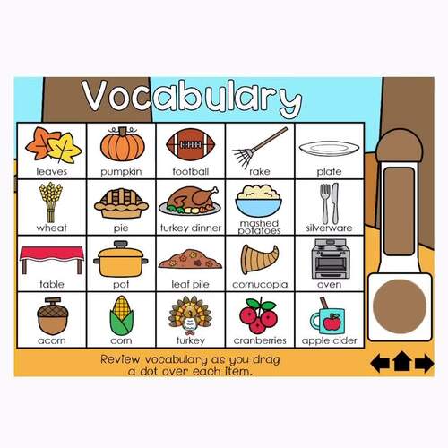 November Language Activity for Boom by Speechin Made Easy | TPT