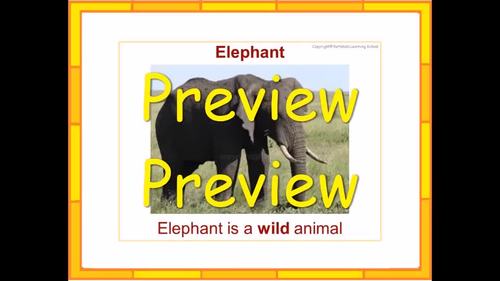 Wild Animals, Farm Animals- Flash Slides,Worksheets- All real Images ...