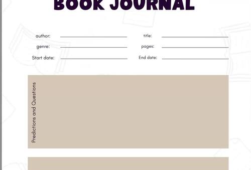 Reading Planner and Book Log by Curriculum Copilot | TPT