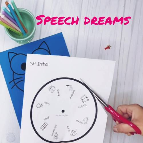 Cat Speech Therapy Craft by Speech Dreams | TPT