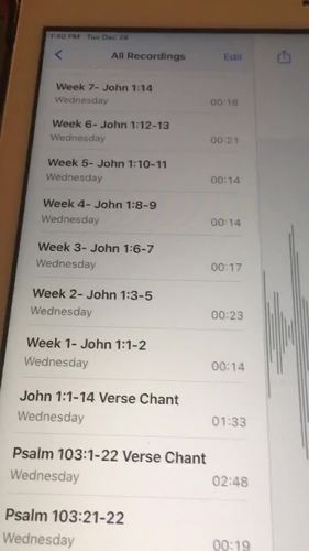 John 1:1-14 KJV Scripture Memorization Verse Chant by Tina Weaver