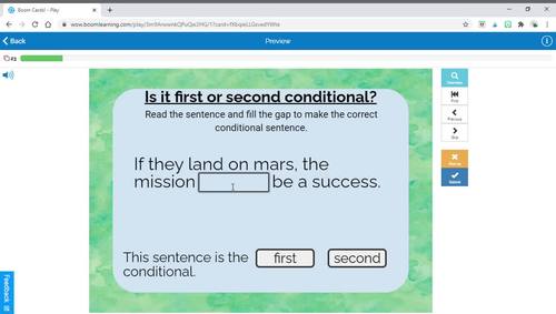 First Vs Second Conditional BOOM Cards by Love 2 Learn English | TpT