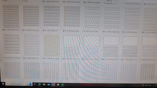 Lined writing paper with picture box dotted thirds template Prep to Grade 2