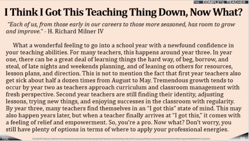 COMPLETE TEACHER Lesson 99 - I Think I Got This Teaching Thing Down ...