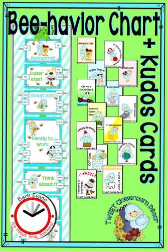 CLASSROOM DECOR BUNDLE TWEET Bird Theme Blue Green by Barbara Evans