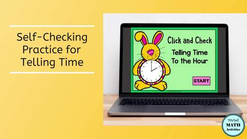Digital Telling Time to the Hour Practice | Distance Learning | TpT